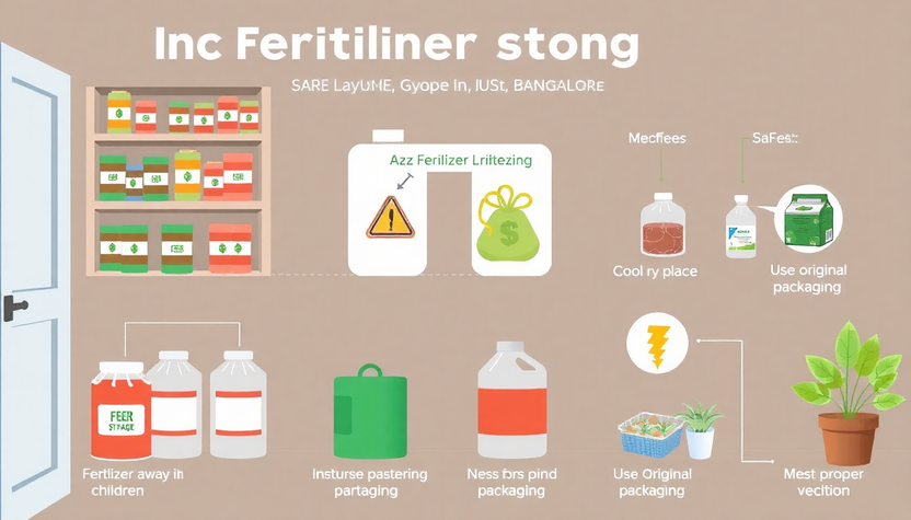 How to Store Fertilizers Safely in Indian Homes – HSR Layout Advice – Idyl