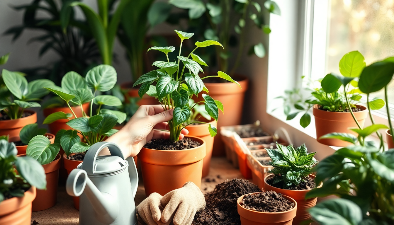 The Secret to Reviving Wilting Indoor Plants After Repotting – Idyl