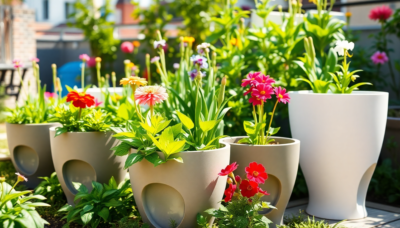 Discover the Convenience of Self-Watering Pots: Elevate Your Gardening ...