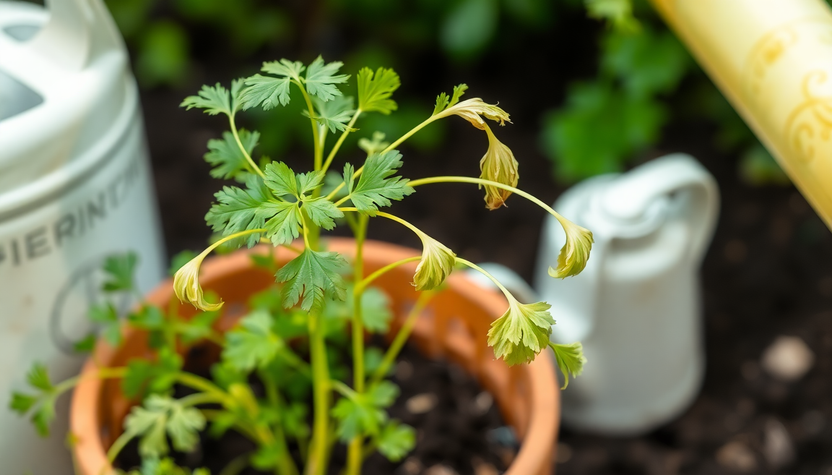 Why Are My Cilantro Plants Wilting Despite Watering? – Idyl