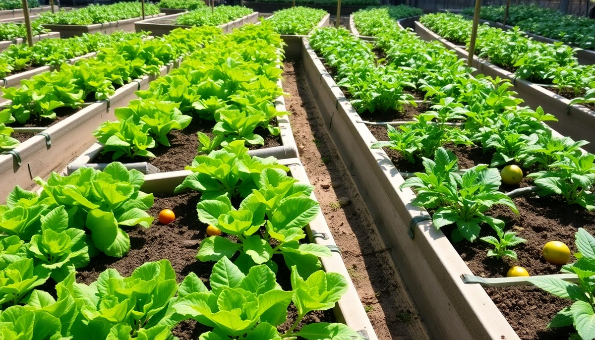 Preventing Overcrowding: Optimizing Vegetable Bed Spacing for a Bounti ...