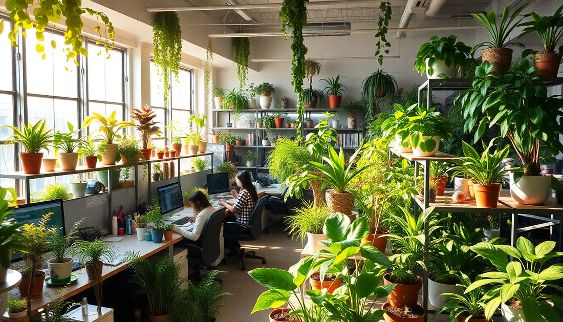 Keeping Your Office Thriving: A Guide to Caring for Indoor Plants – Idyl