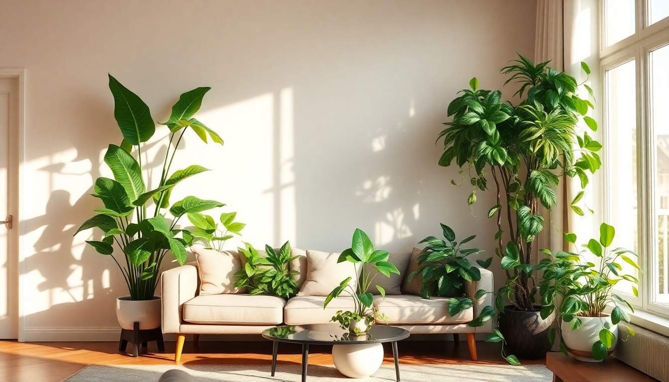 Elevate Your Living Room with These Stunning Indoor Plants – Idyl