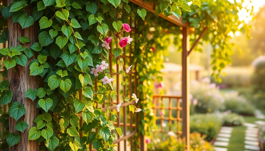 How to Grow Beautiful Climbing Plants for Walls and Trellises in Sarja ...