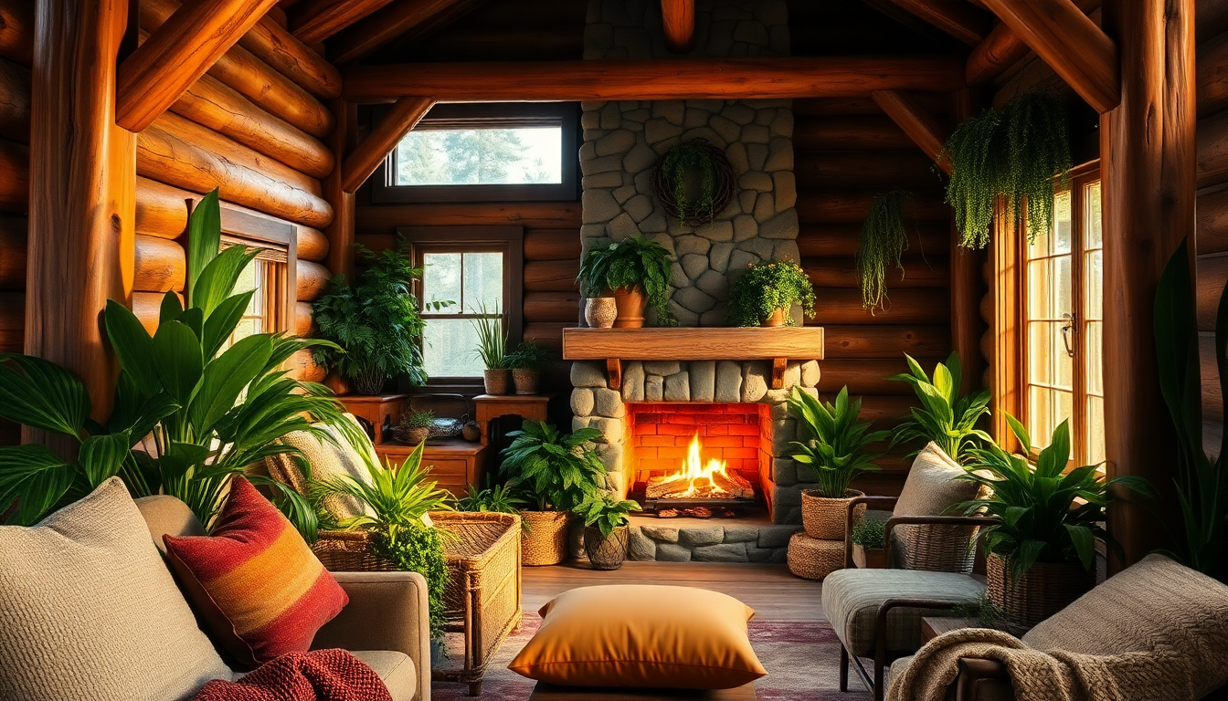 Cozy Cabin Chic: Styling Indoor Plants for a Rustic Retreat – Idyl