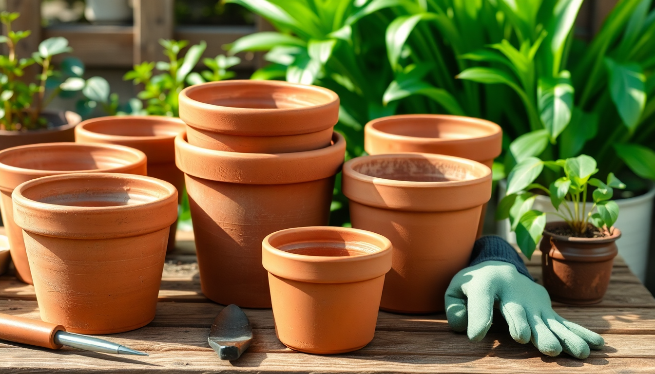 Choosing the Perfect Clay Pot Size for Your Plant in HSR – Idyl