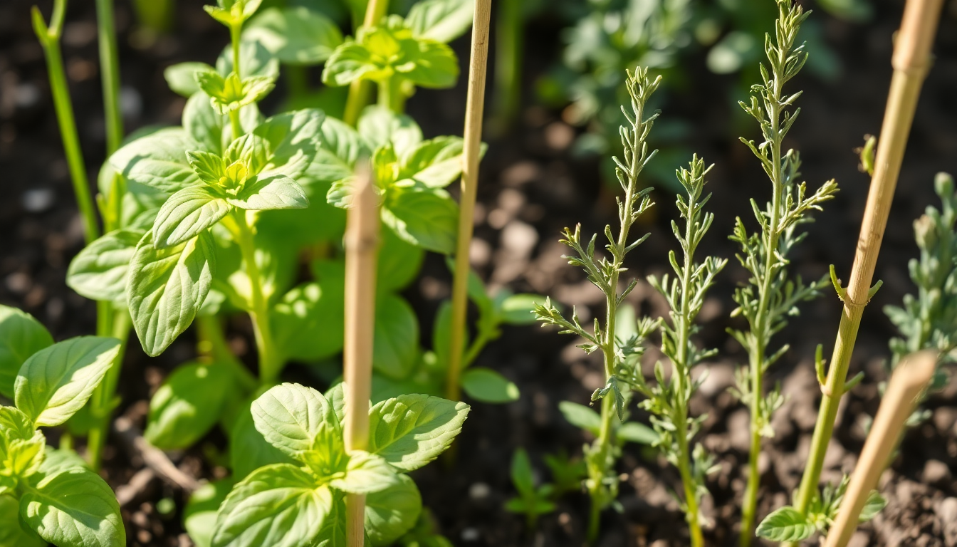 Strengthening Your Herb Garden: Preventing Weak Stems and Promoting He ...