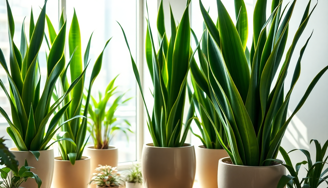 Cultivating Captivating Snake Plants: A Thriving Oasis in Sarjapur Roa ...