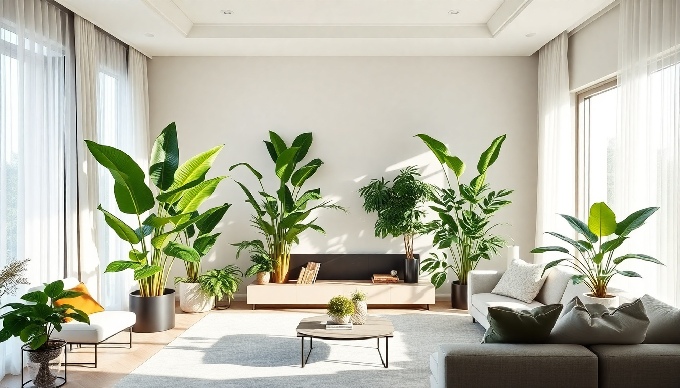 Elevate Your Living Room with These Stunning Indoor Plants – Idyl