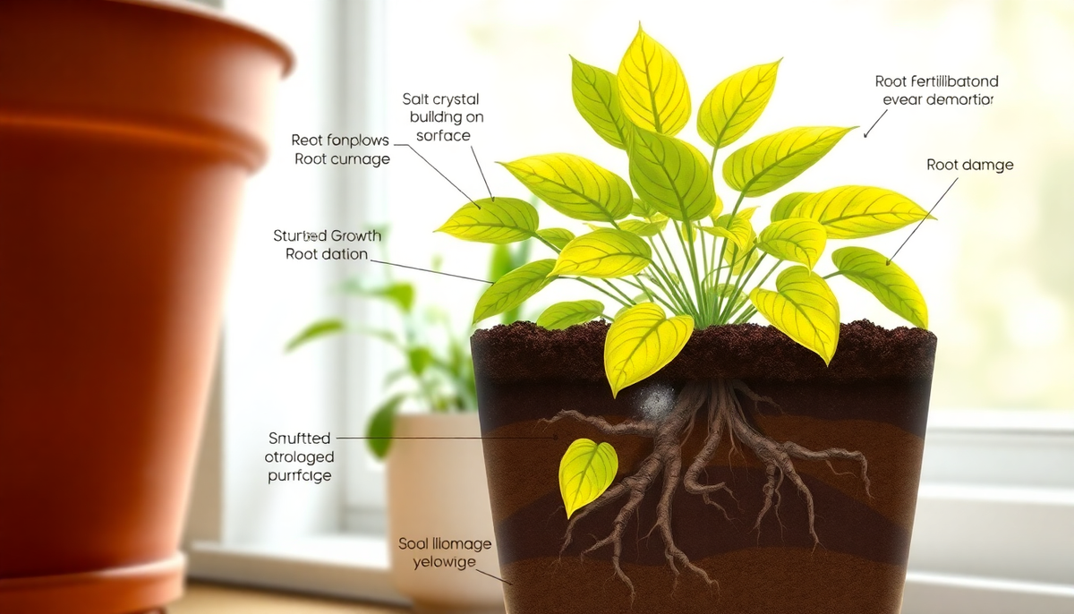 How to Spot Over-Fertilization in Potted Plants – HSR Layout Tips – Idyl