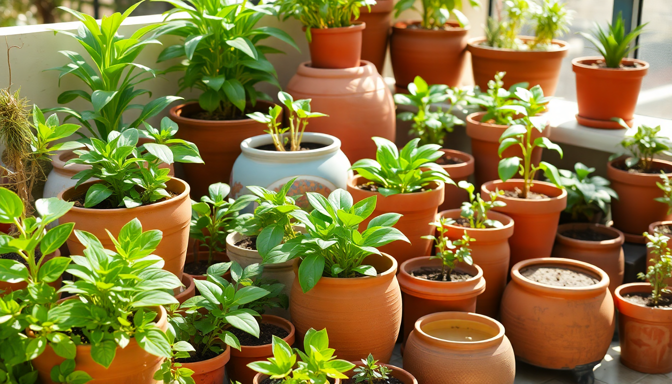 Terracotta or Ceramic: Choosing the Perfect Pot for Your Plants in HSR ...