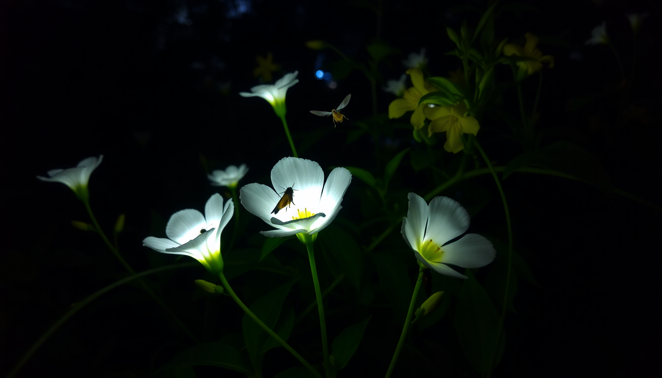 Enchanting Night-Blooming Flowers That Attract Pollinators in HSR Layo ...
