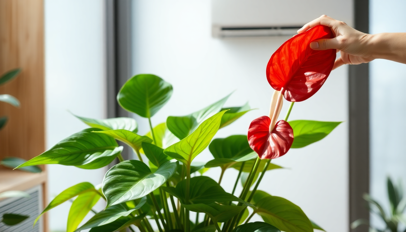 Caring for Anthurium in AC Rooms: Avoid Bud Drop and Stress – Idyl