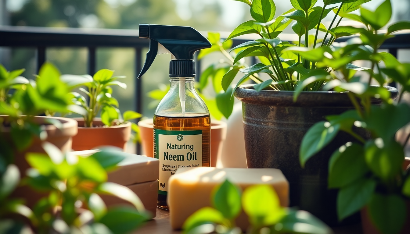 Neem Oil and Soap Mix – The Perfect Pest Spray for HSR Layout Balcony ...
