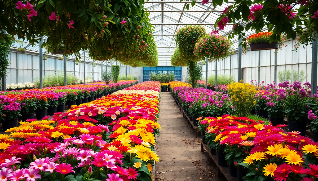 Discover the Fragrant Oasis: Idyl's Enchanting Flower Nursery in Banga