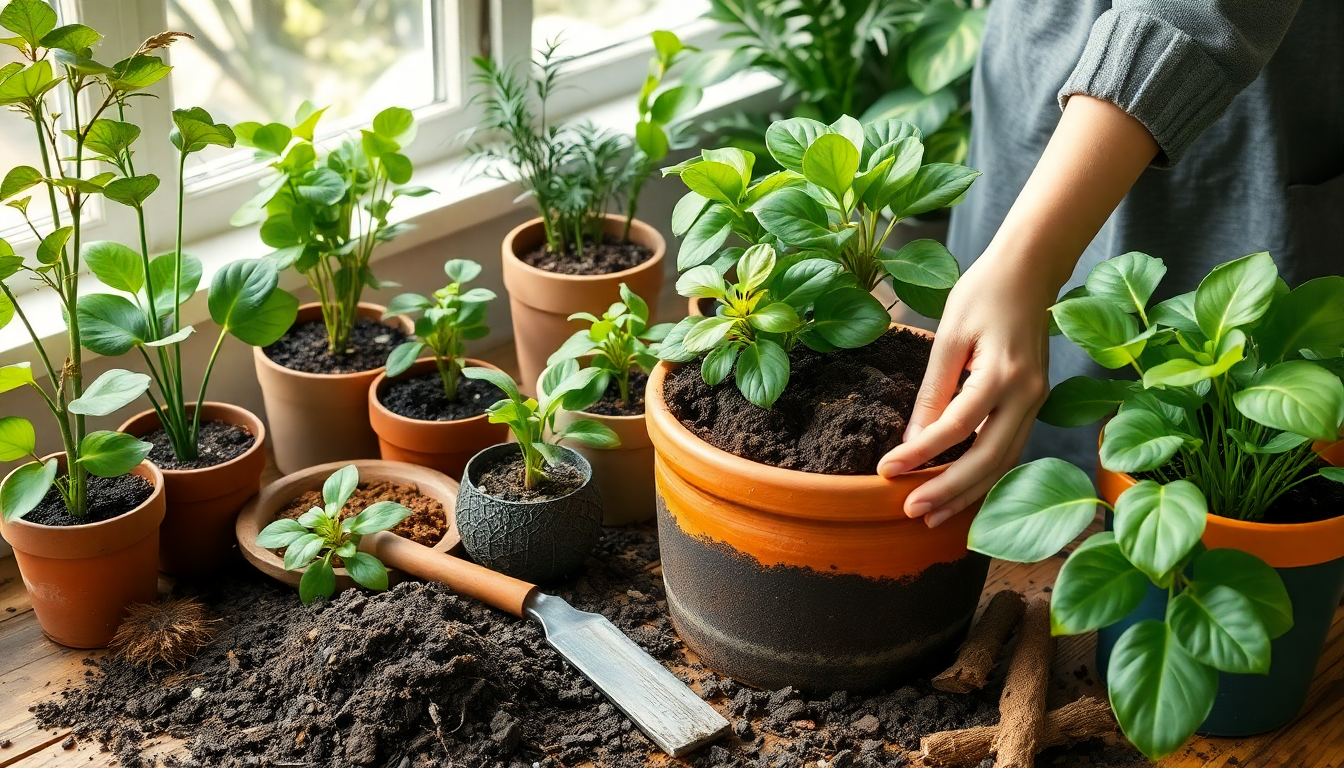 The Perfect Soil Mix for Your Indoor Plants with Shallow Roots – Idyl