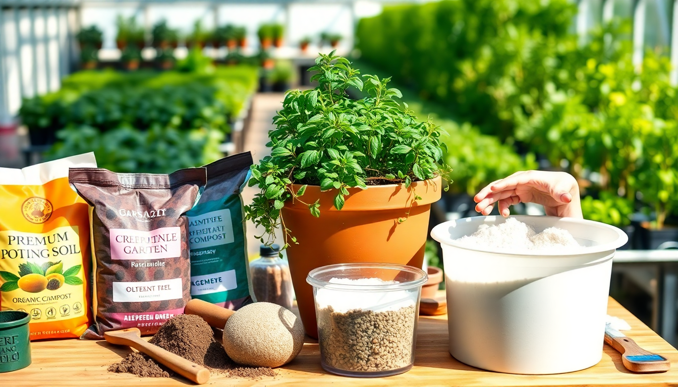 The Perfect Potting Mix for Compact Herbs: A Step-by-Step Guide – Idyl