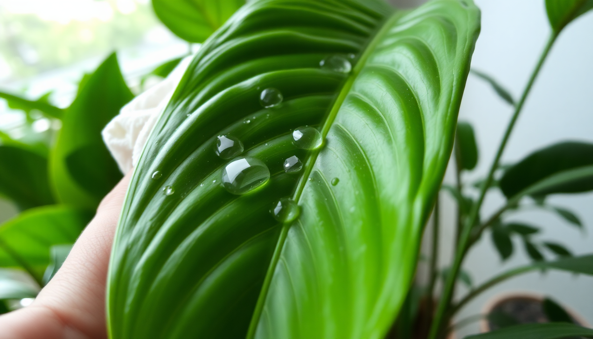 How to Clean Plant Leaves for Healthier Plants – Idyl