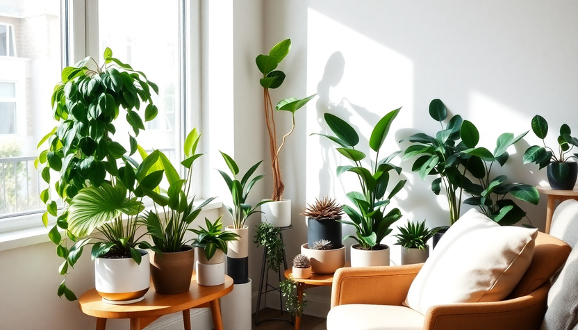 How to Set Up a Plant Corner in Your Living Room – HSR Layout Ideas by ...
