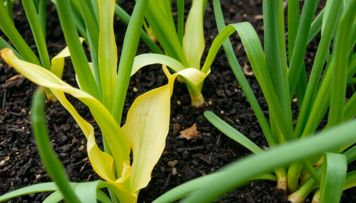 Why Are My Onion Leaves Turning Yellow? – Idyl