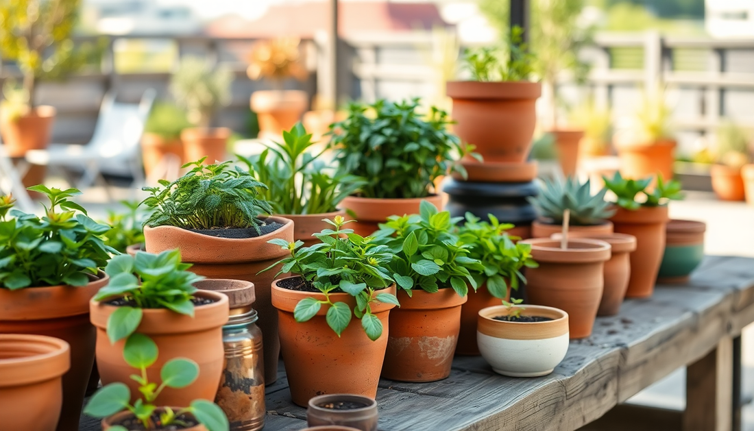 Terracotta or Ceramic: Choosing the Perfect Pot for Your Plants in HSR ...