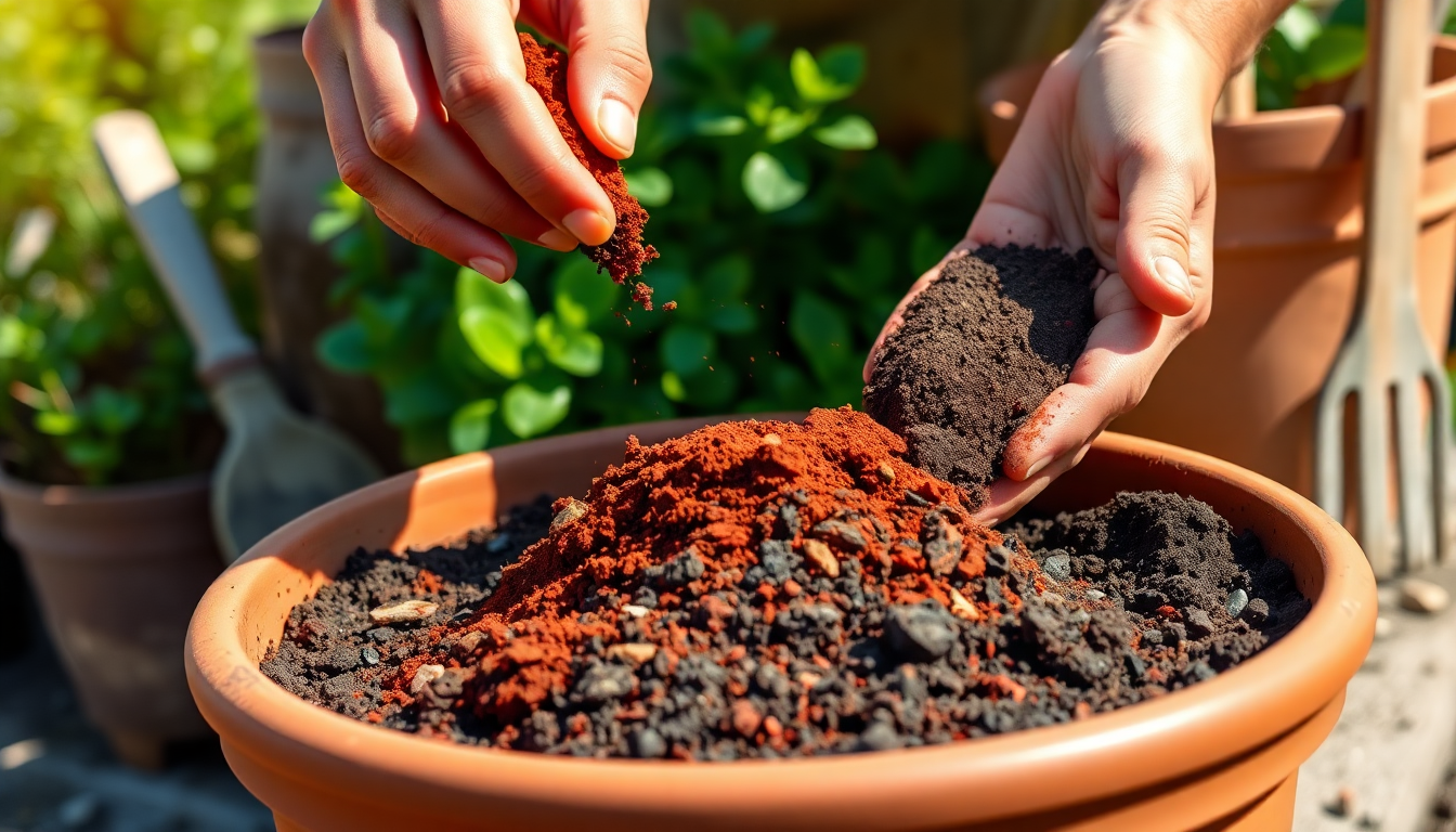 The Ultimate Potting Blend: Mixing Red Soil, Cocopeat, and Compost for ...
